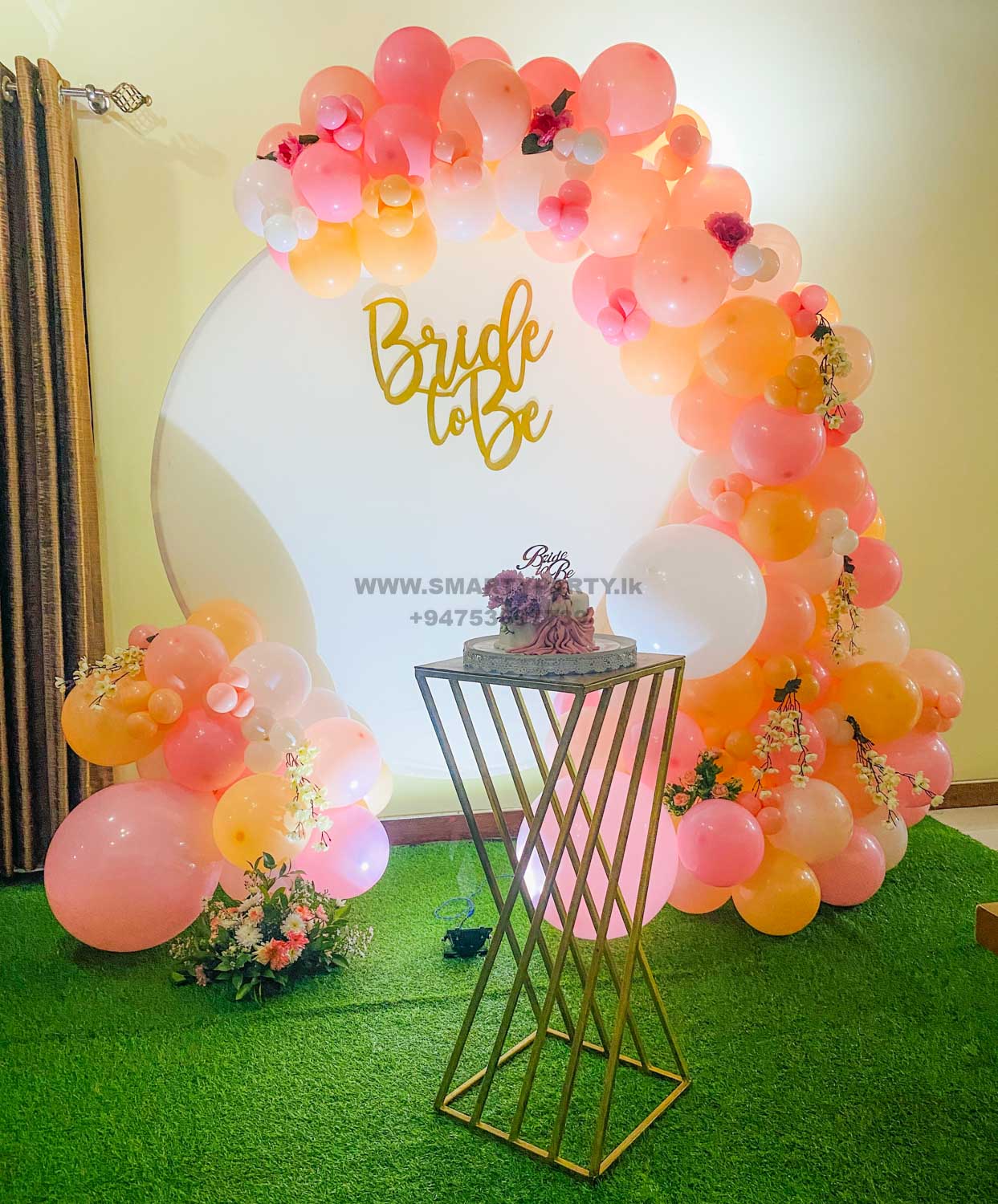 Bride to Be backdrop – Smarty Party Creations