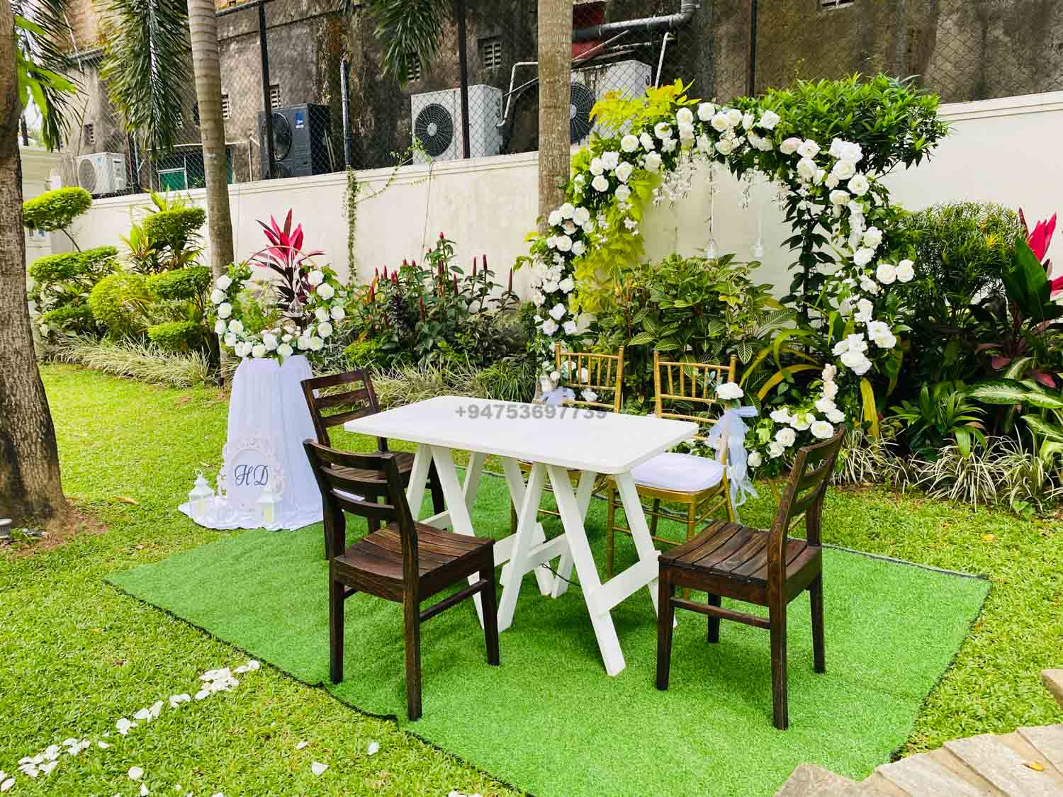 Registration Table Engagement deco – Smarty Party Creations